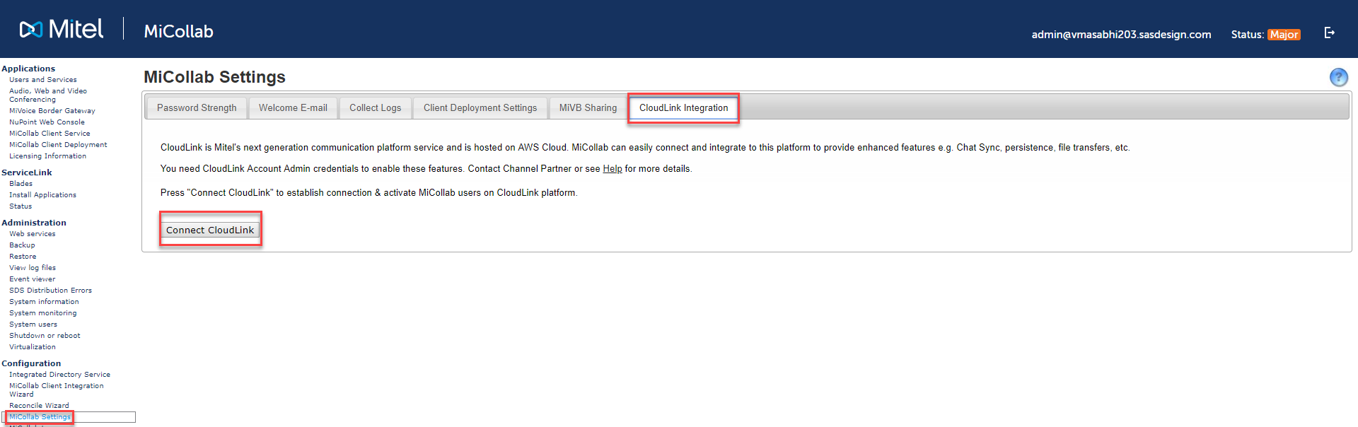 CloudLink Integration